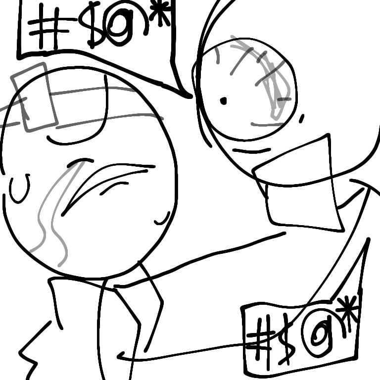 Me yapping to a stickman. | Fandom