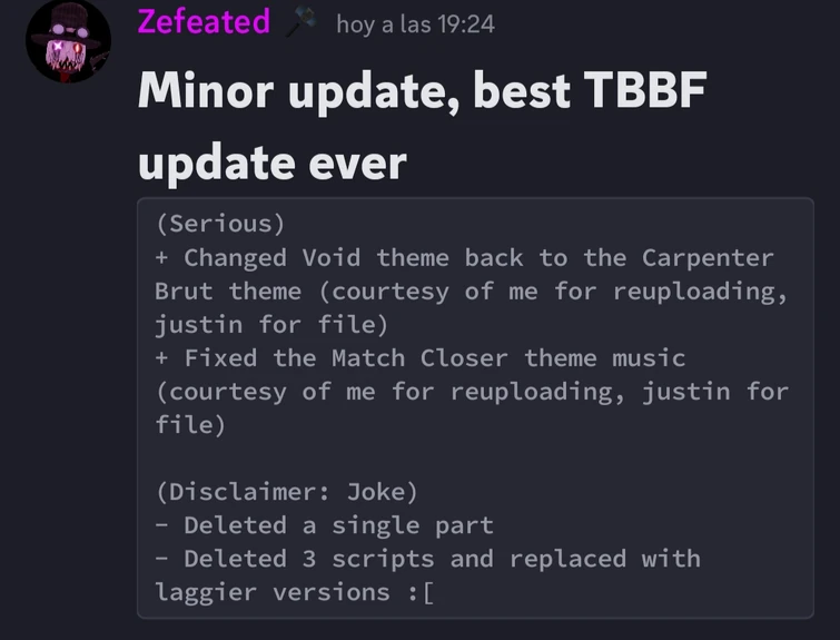 Finally...a good tbbf update🤯 | Fandom