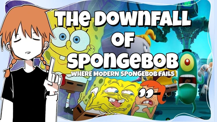 SpongeBob NEVER fell! Those videos again... | Fandom