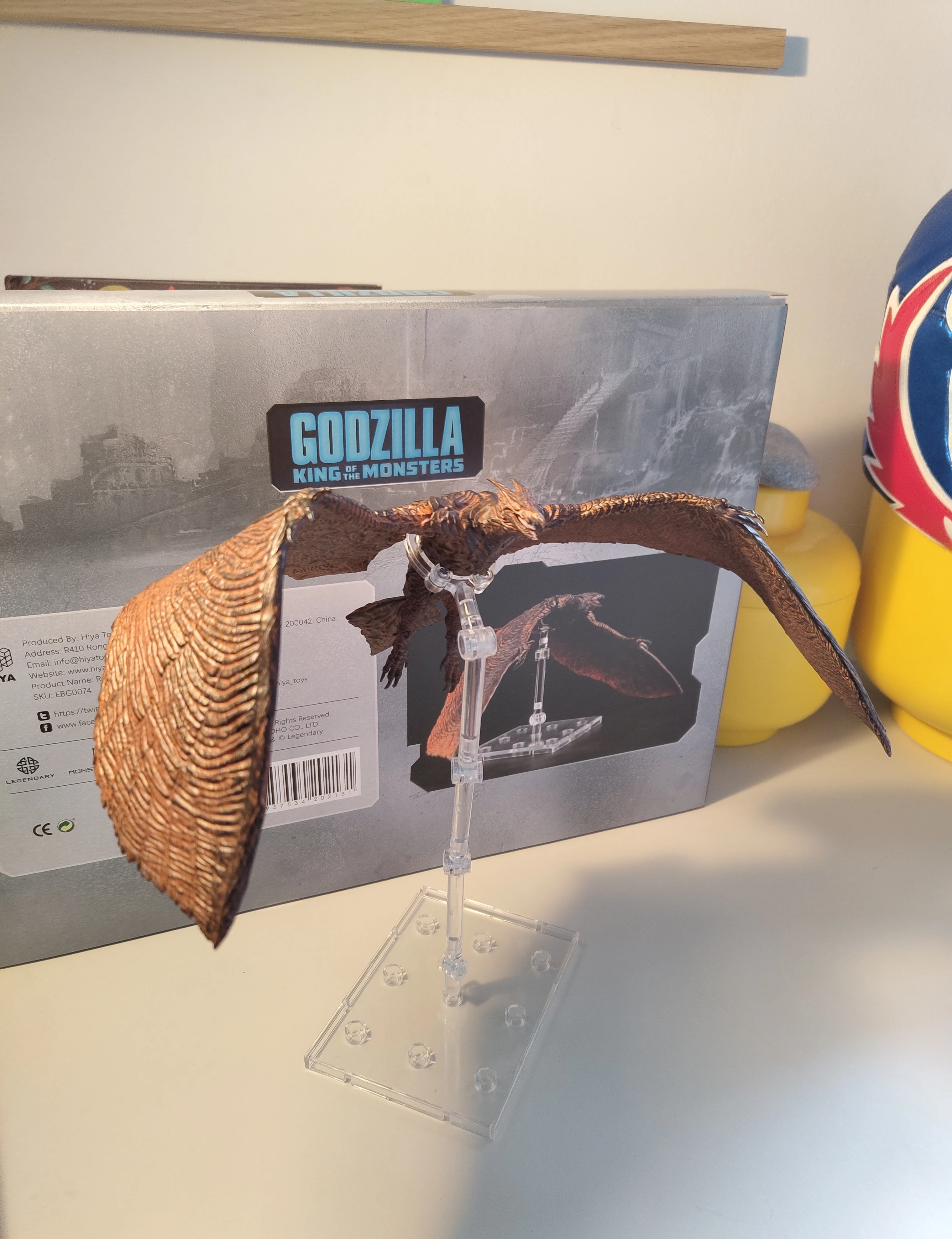 Poses of Hiya toys Rodan | Fandom