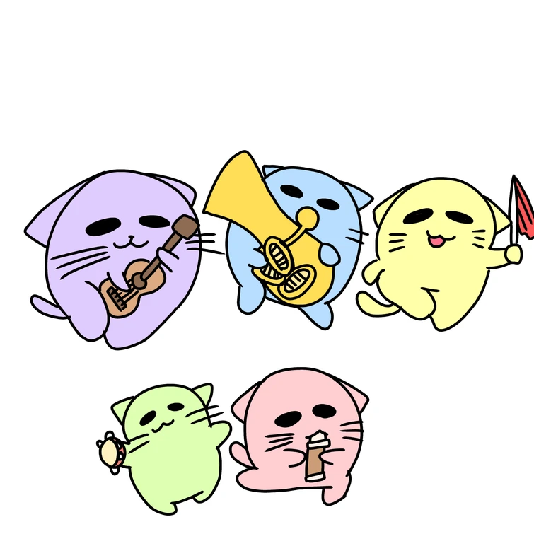 Yall know this video where some cute cats where in a marching band | Fandom