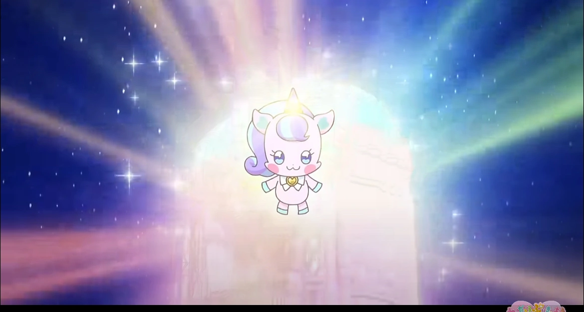 Niko in the front of the Diamond ribbon castle | Fandom