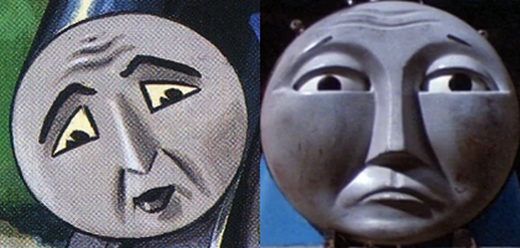 The basis for some of James' TV Series faces | Fandom