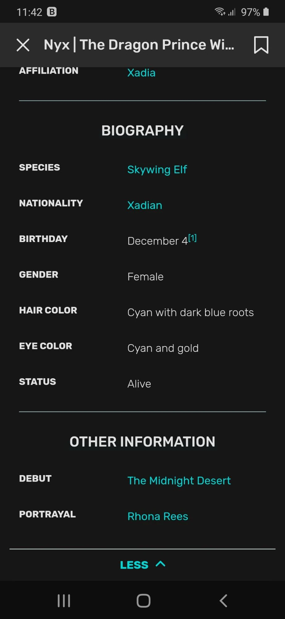 Nyx | Fandom