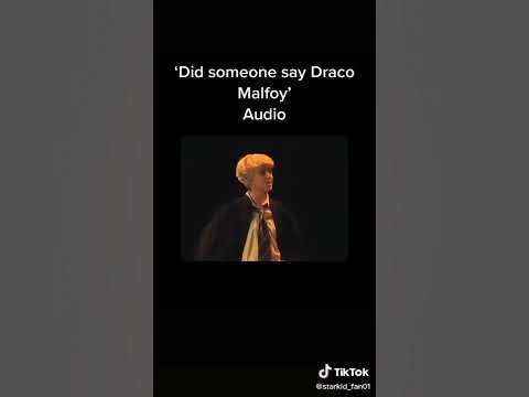 Ok so a lot of you don't know what Draco sounds like | Fandom