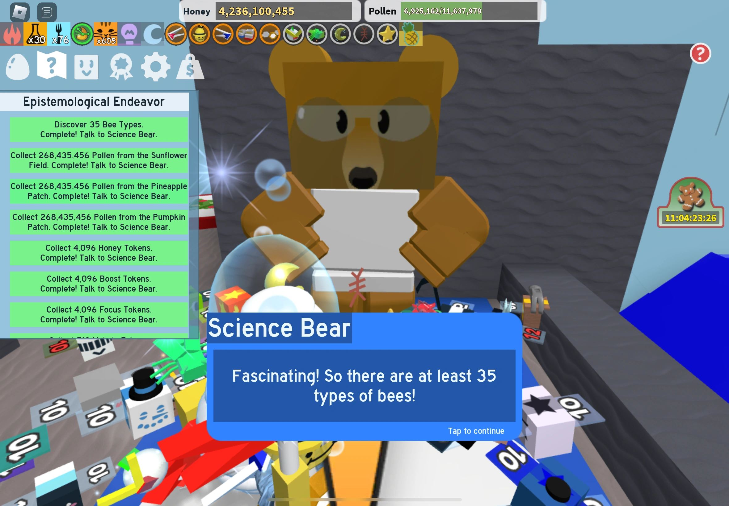 Science bear’s main quests completed | Fandom
