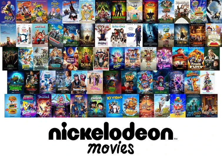 Nickelodeon Movies All Poster (1996-2024) | Fandom