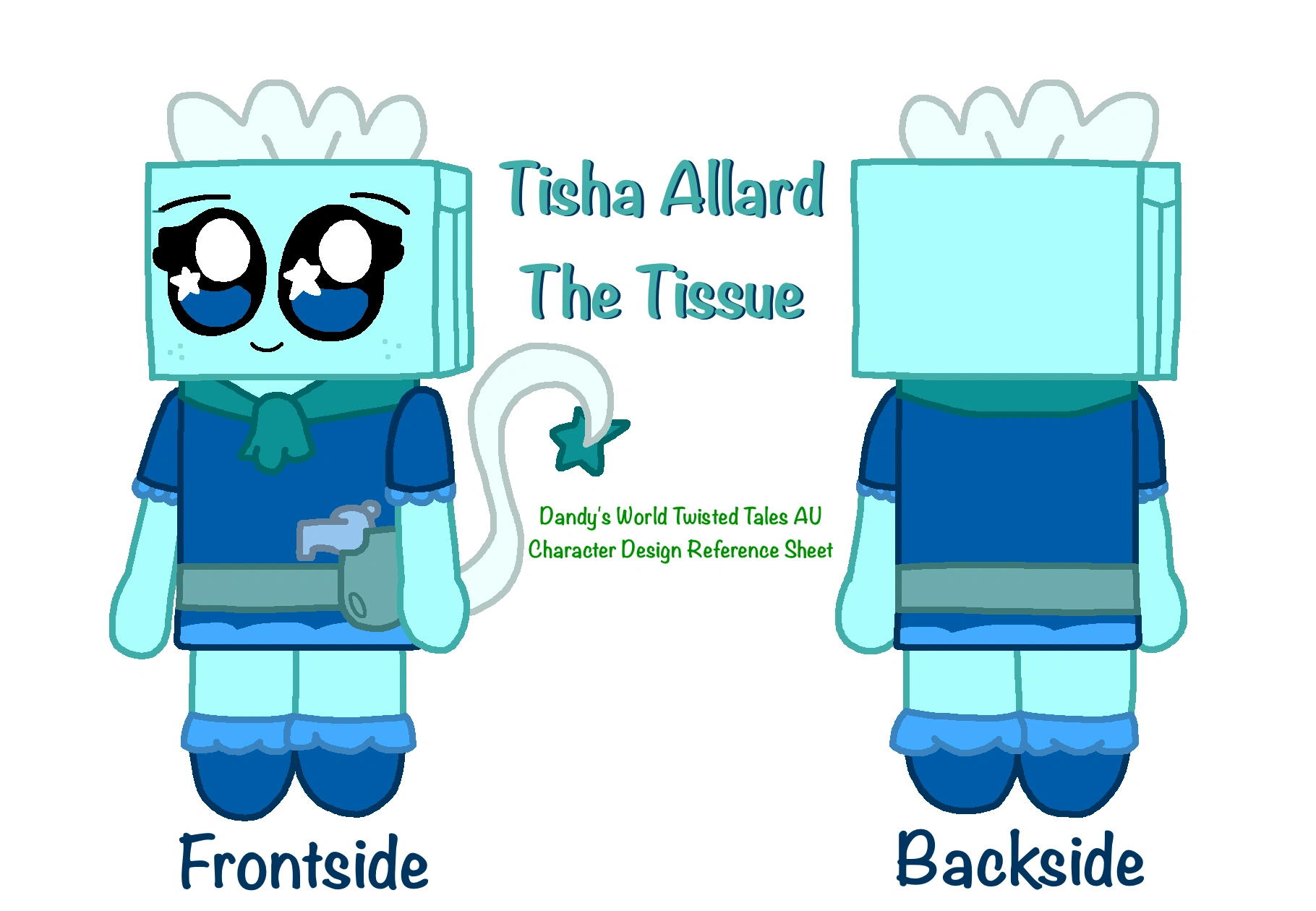 Dandy's World Twisted Tales AU - Tisha Allard the Tissue Box | Fandom
