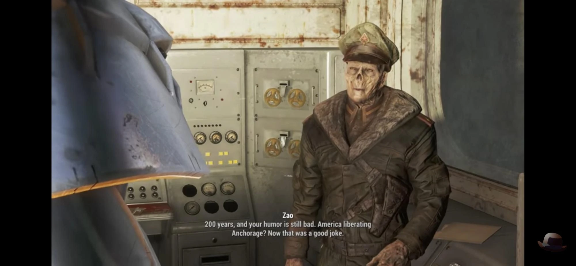 What did Zao mean by "Joke" when the Line Survivor when he mentions ...