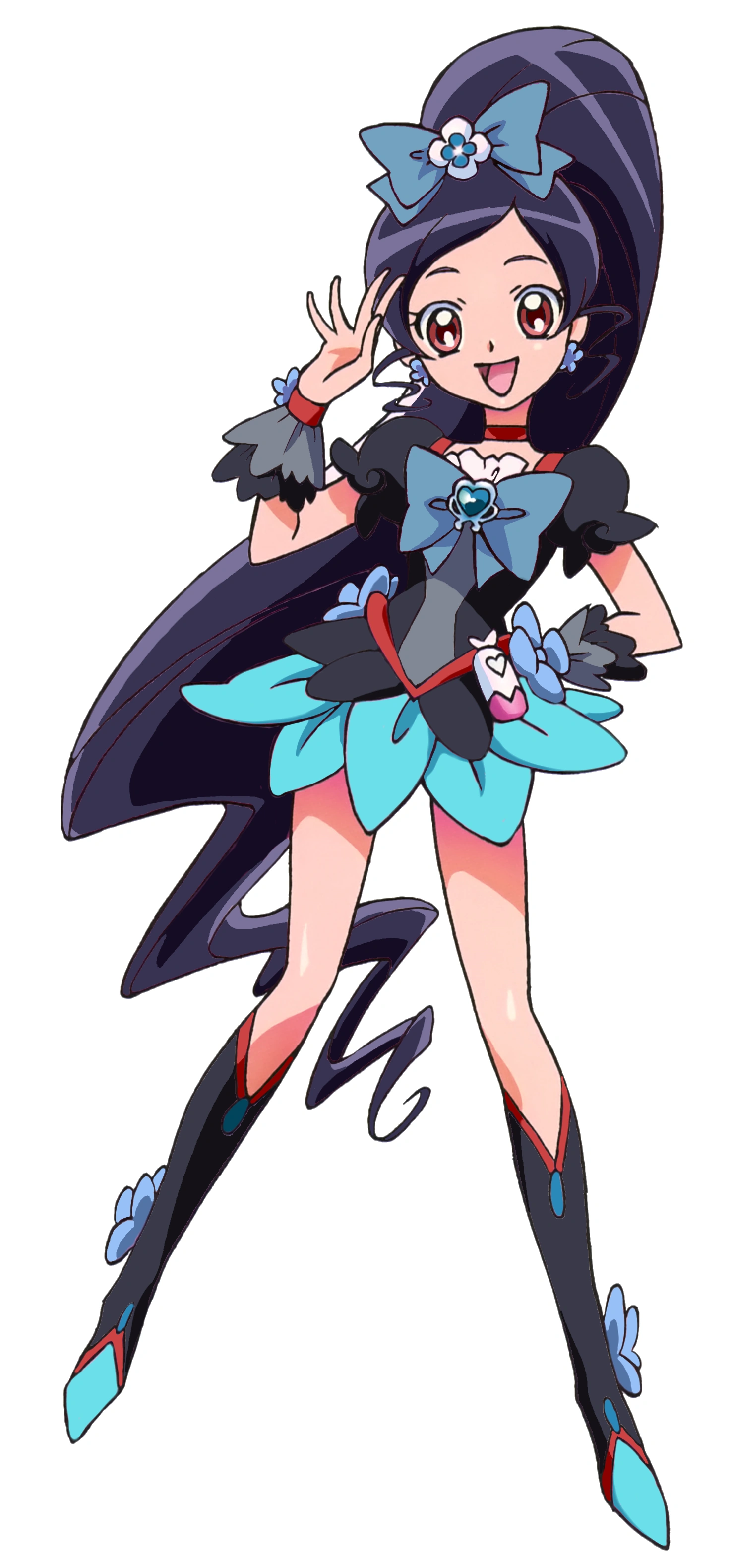 Cure Blossom with a blue theme colour | Fandom