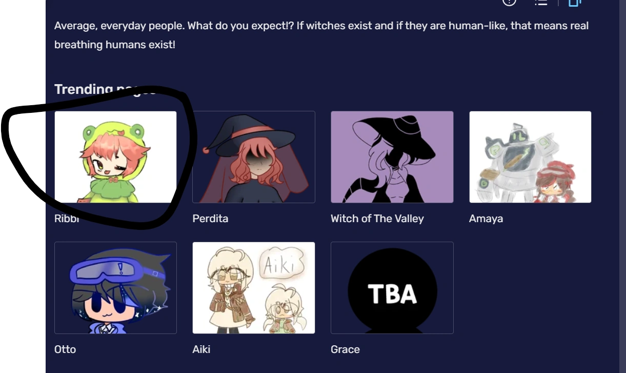 looked through a random category page to take a look whats trending ...