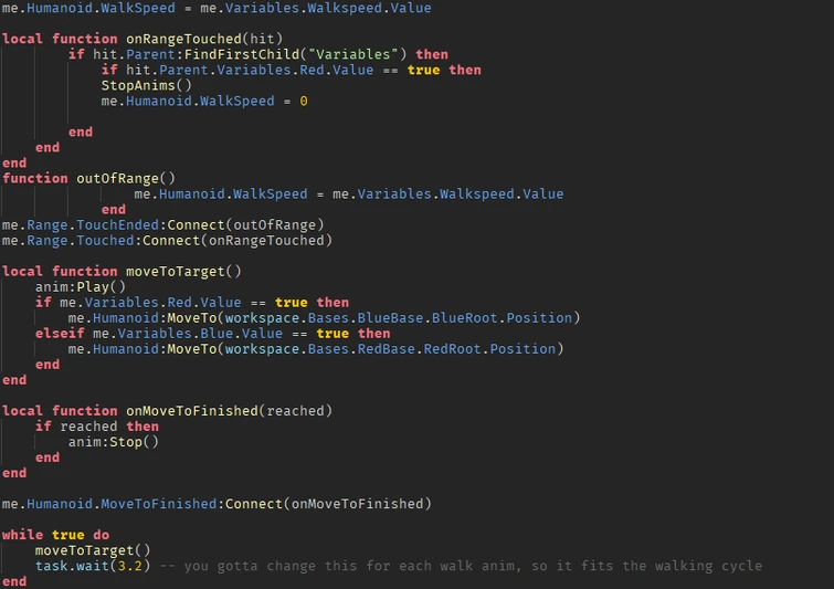 hello people. im back, with a somewhat working walkscript and stage 3 ...