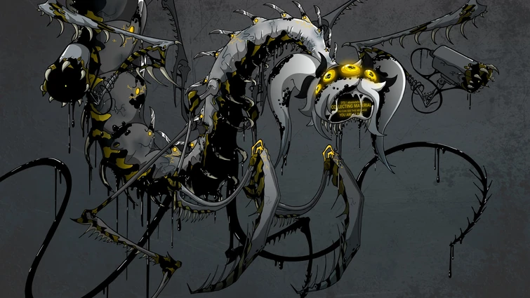 guess what the murder drones fanon is calling this E L D R I T C H H O ...