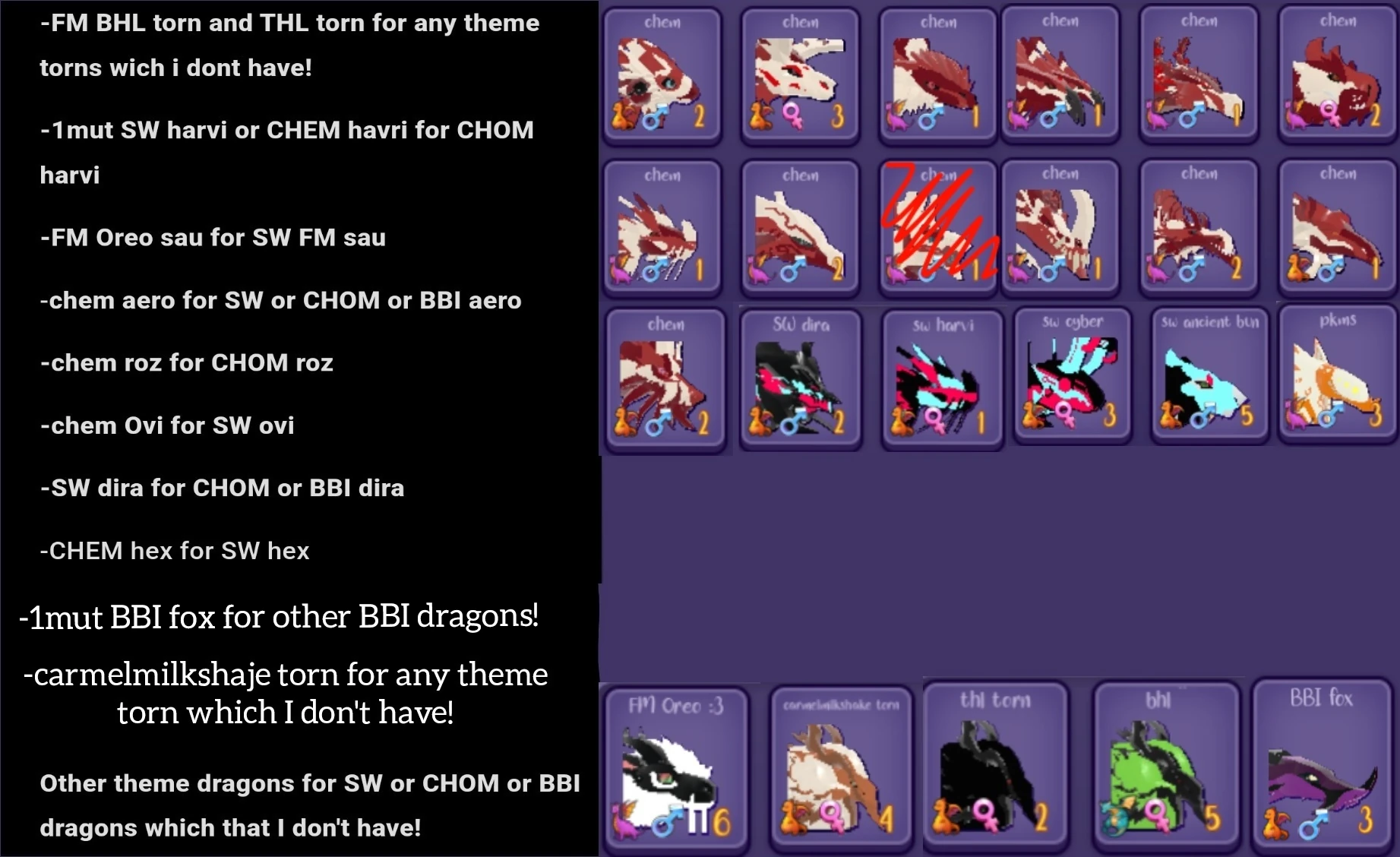 Swapping and co-hatch!! | Fandom