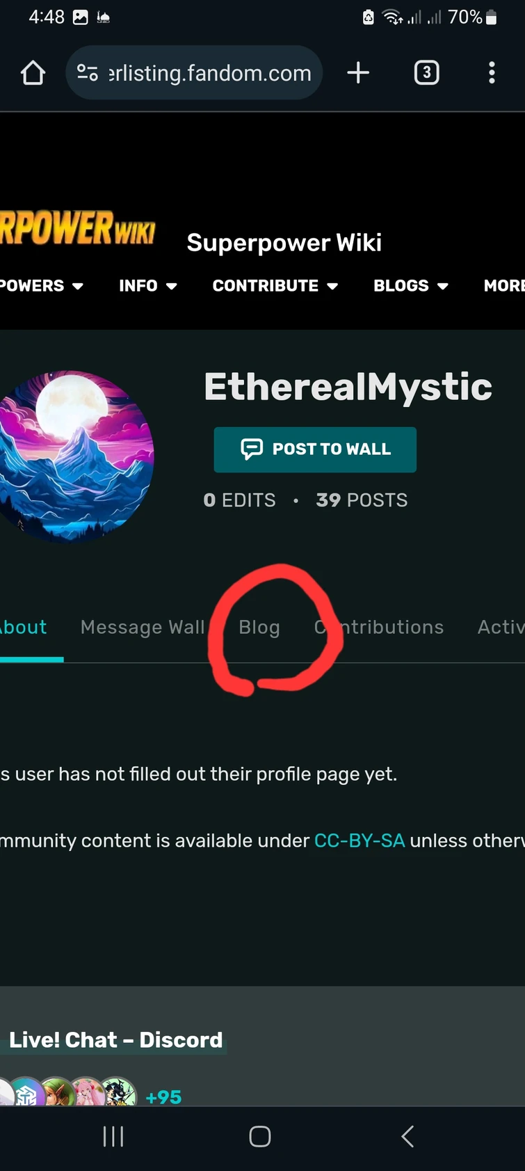 How do you create blog posts on the wiki and/or the fandom page. | Fandom