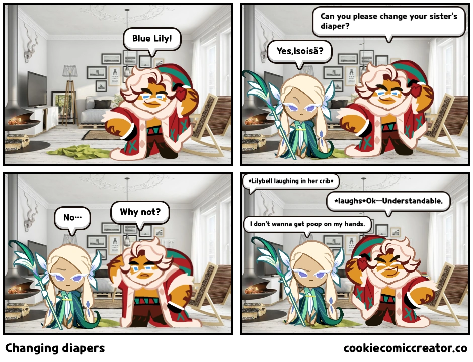 Changing diapers sure is disgusting… | Fandom