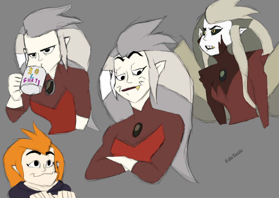 Finished Eda fanart! | Fandom