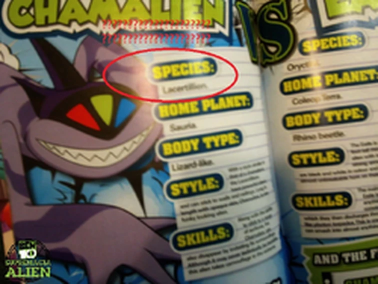 Chamalien Homeworld Revealed! (supposedly) | Fandom