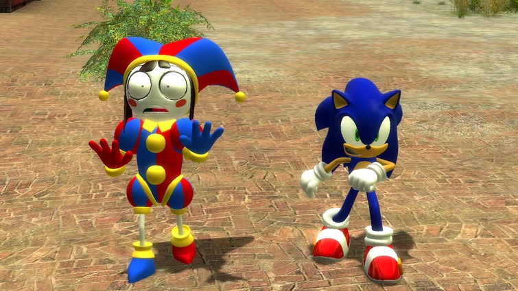 Pomni and Sonic in the Toppat Launch Site! | Fandom