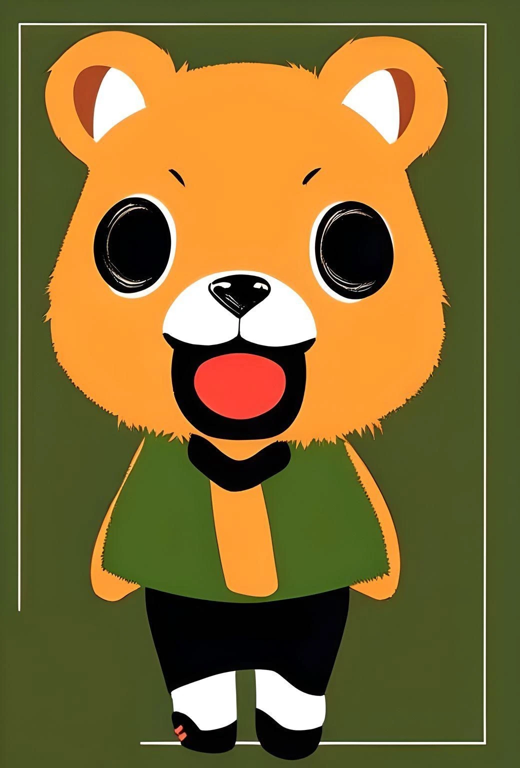 My Fan made villagers but drawn by an AI: part 4, Flicker edition. What ...