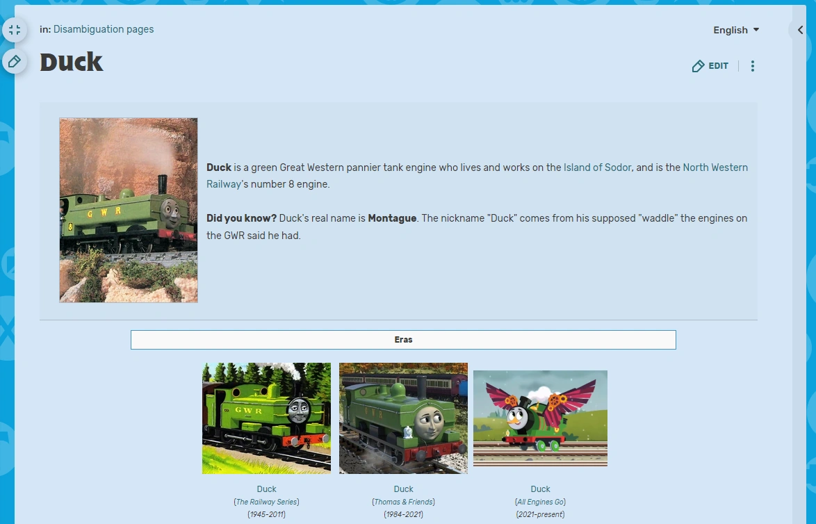 Well, this is one way to think of Duck Percy | Fandom