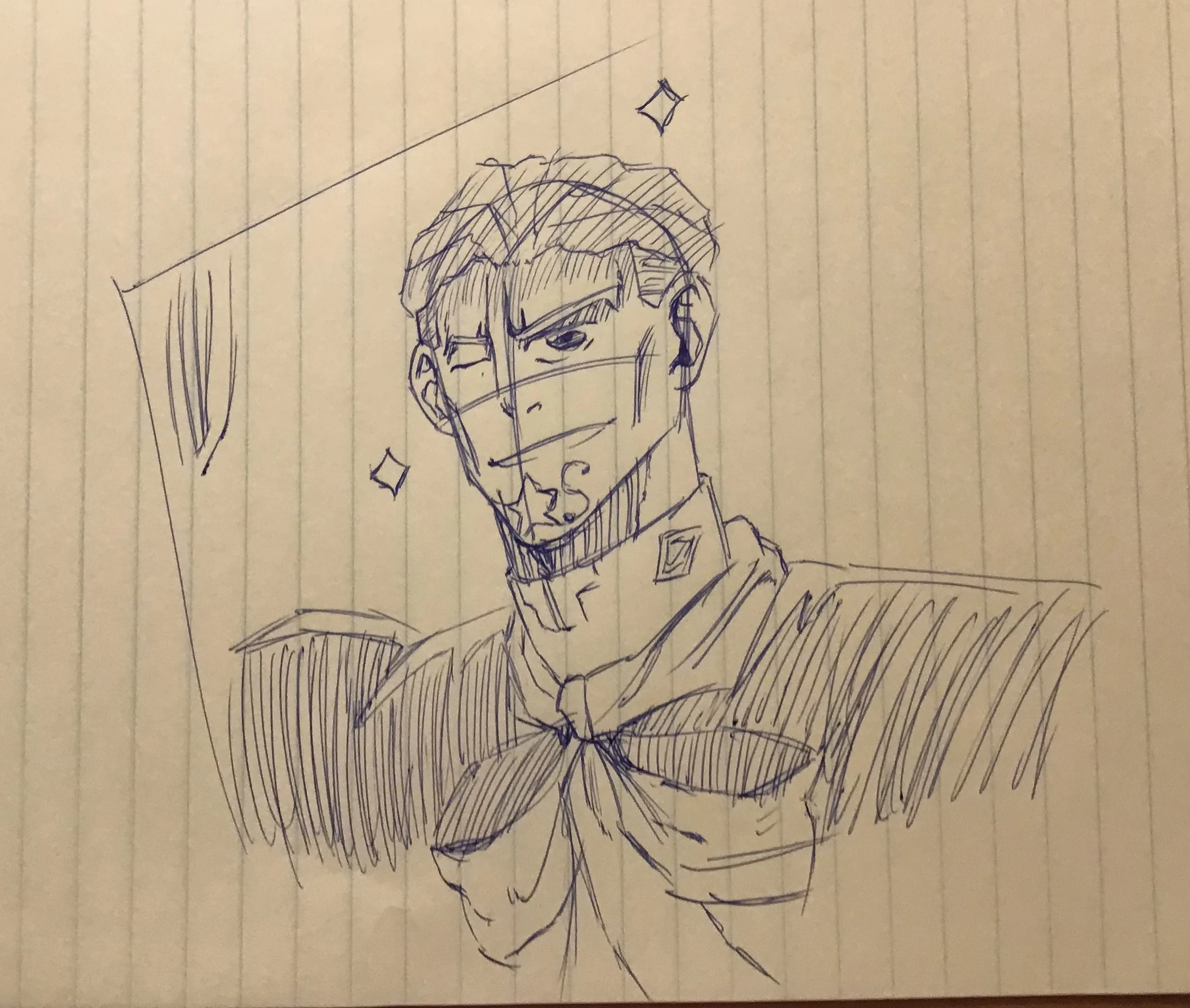 Another 10 minute drawing but of the best jjba character | Fandom