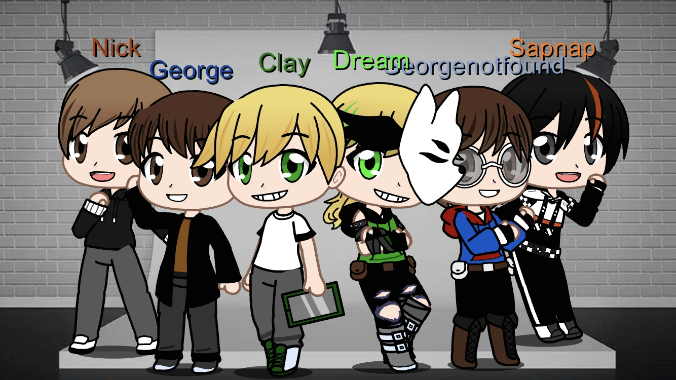 Irl & C! Dream Team in gacha club (for next video) | Fandom