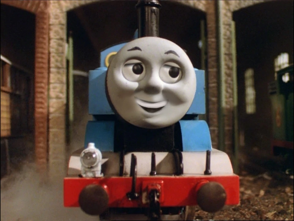 Fanmade Facemasks: Thomas' Cheery Face (Inspired by Ten Cents' Cheery ...