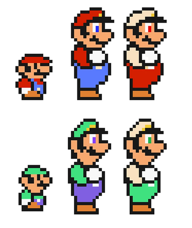 Super Mario Bros. (but with new NES sprites) | Fandom