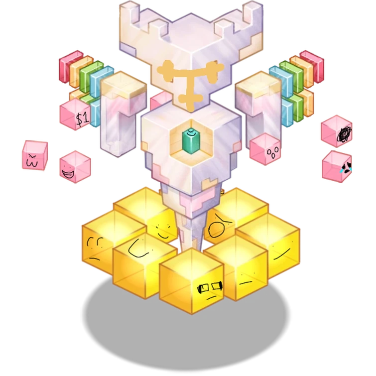 This cube guy has a VERY minor case of serious brain damage | Fandom