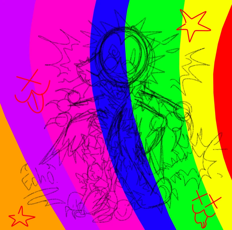 WIP Eyesore fan-made album cover thingo TW:Bright colors! | Fandom