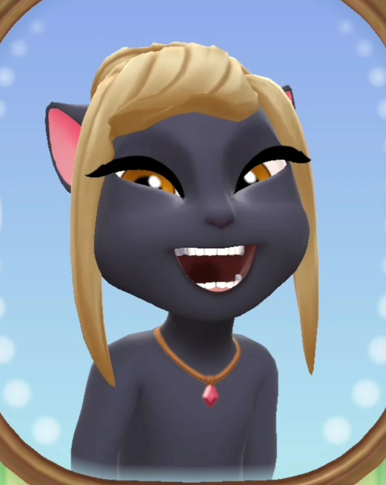 Angela grin back then vs now | Fandom