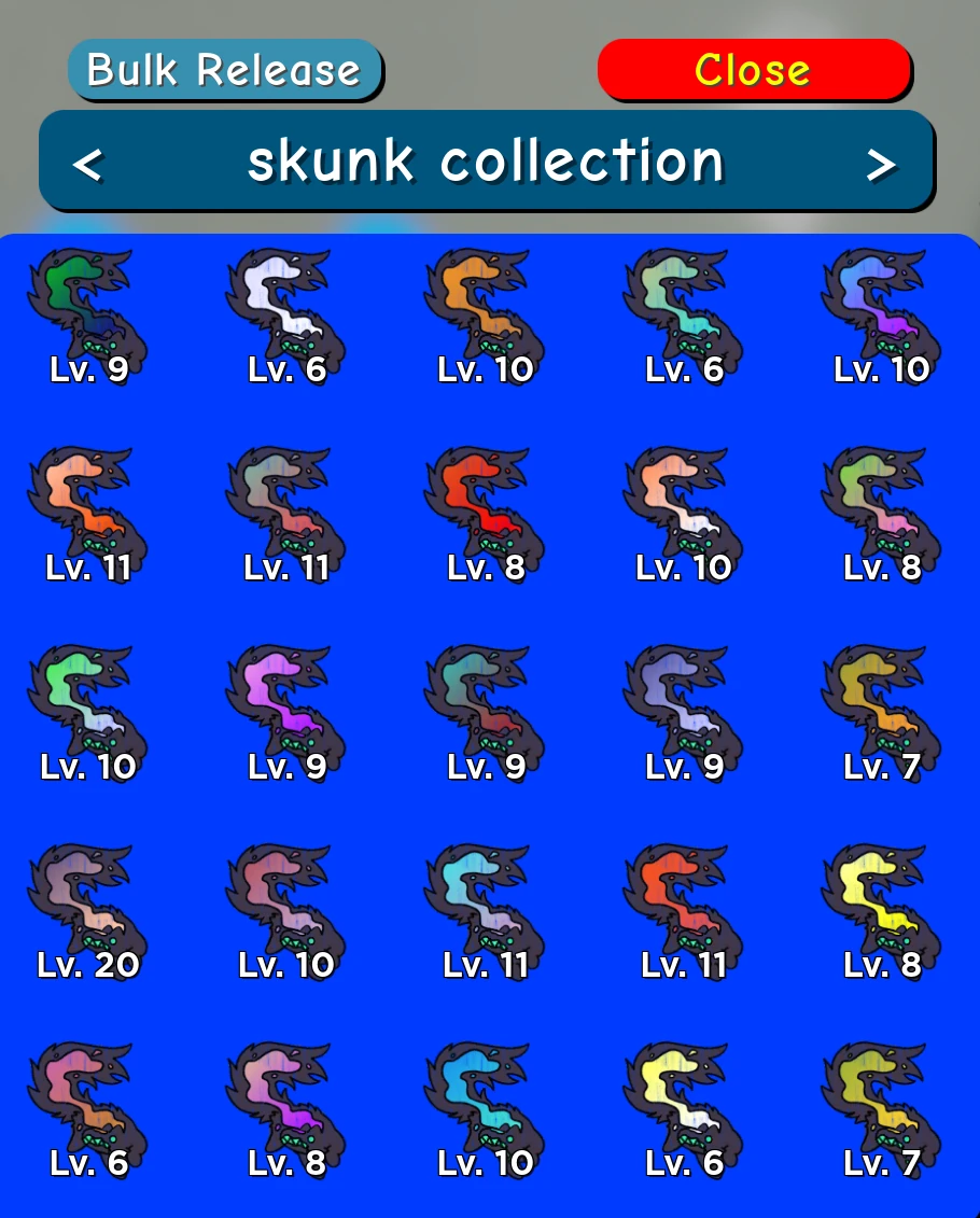 My Skunk Collection. | Fandom