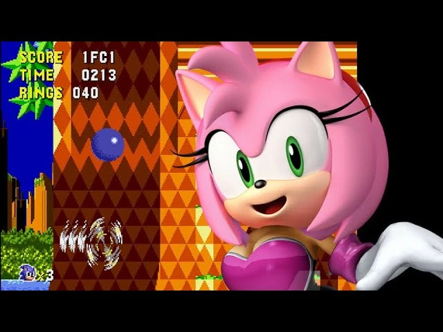 Sonic CD Act 1 (ROM Hack... Sonic Maker-ish). Sega CD, NO COMMENTARY ...