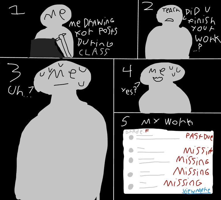 My worst nightmare during school and being on wiki | Fandom