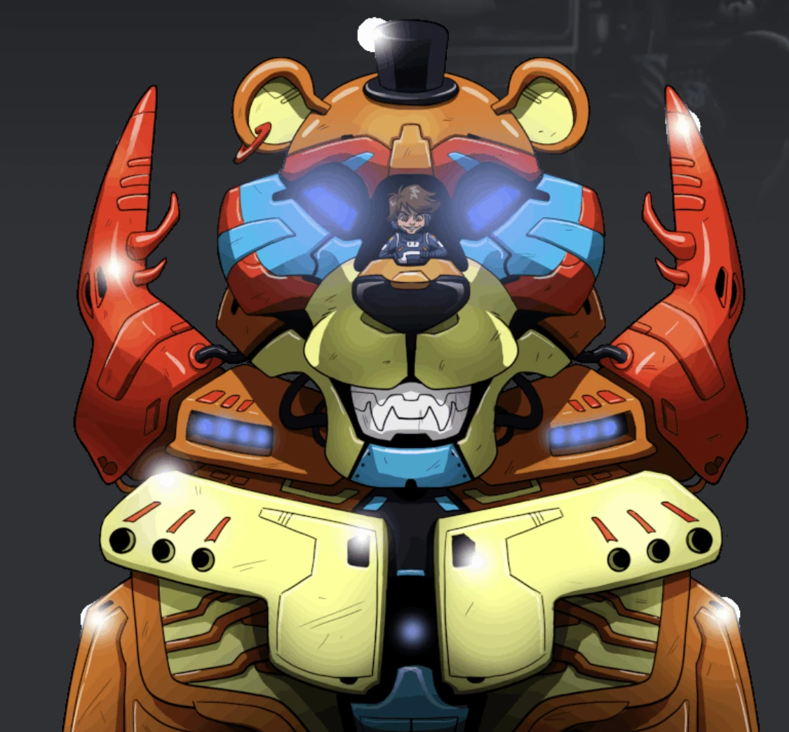 Ok I get that it’s a joke on the whole Mecha genre but… | Fandom