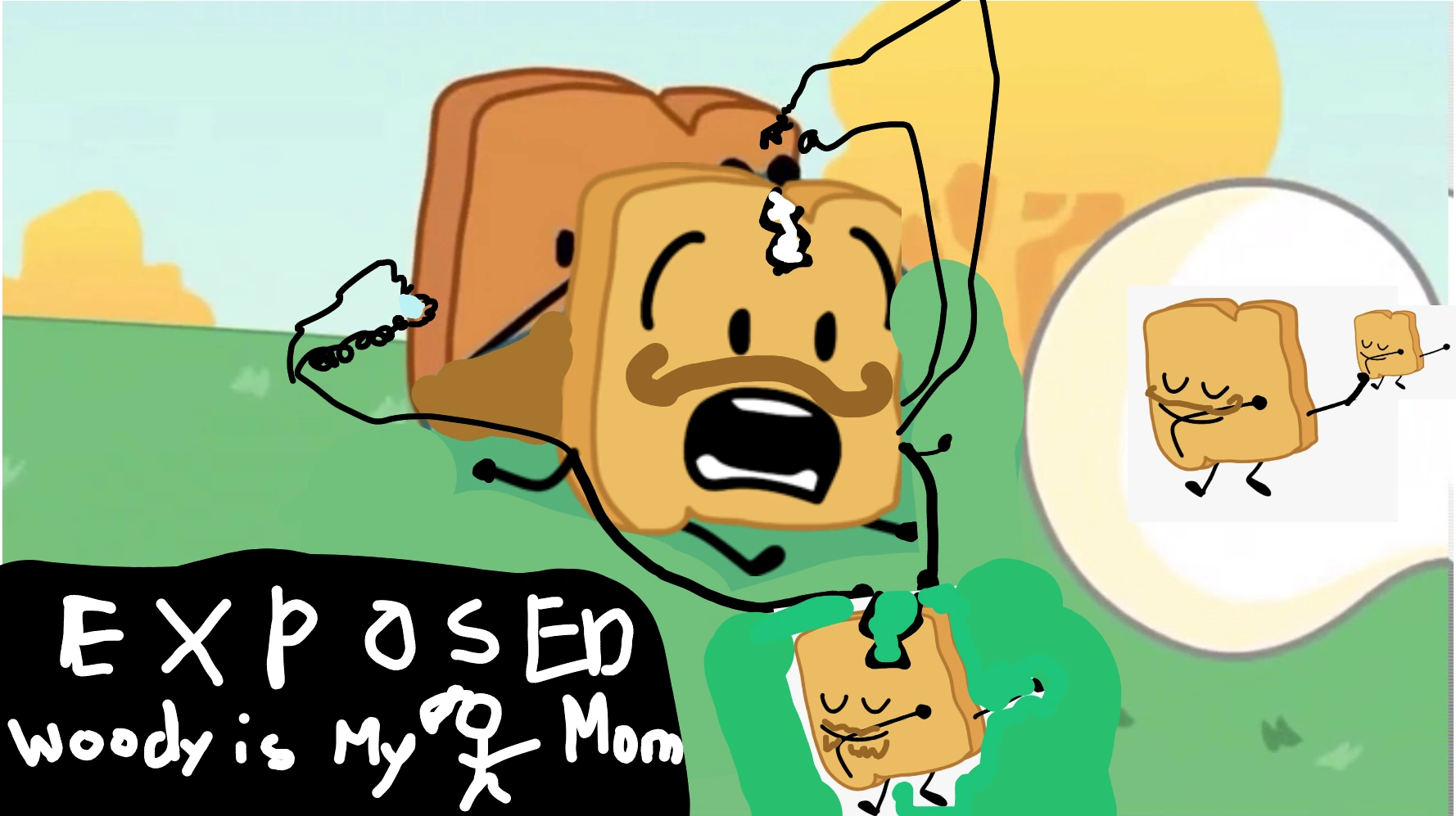 make a cursed image from BFB | Fandom