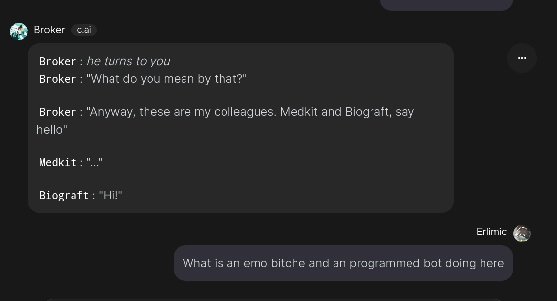 I'm so kind to biograft and medkit! | Fandom