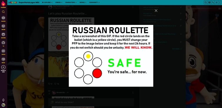 Let's play Russian Roulette... | Fandom