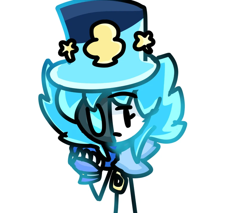 Woe my HS OC but blue | Fandom
