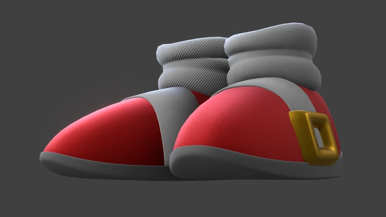 I will be modeling Sonic's shoes. Thing is, I need to decide where I ...
