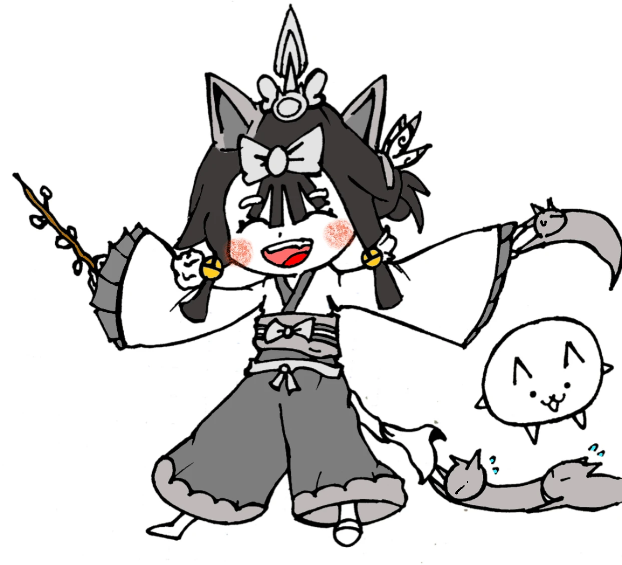 My First Miko Mitama Fan-Art! | Fandom
