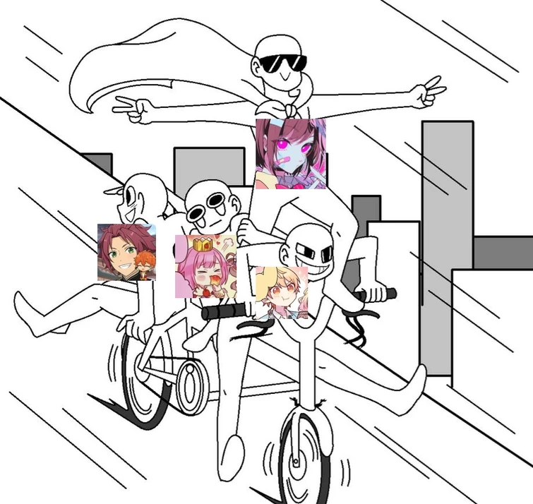 cursed poly draw the squad but i do not have time to draw the squad | Fandom