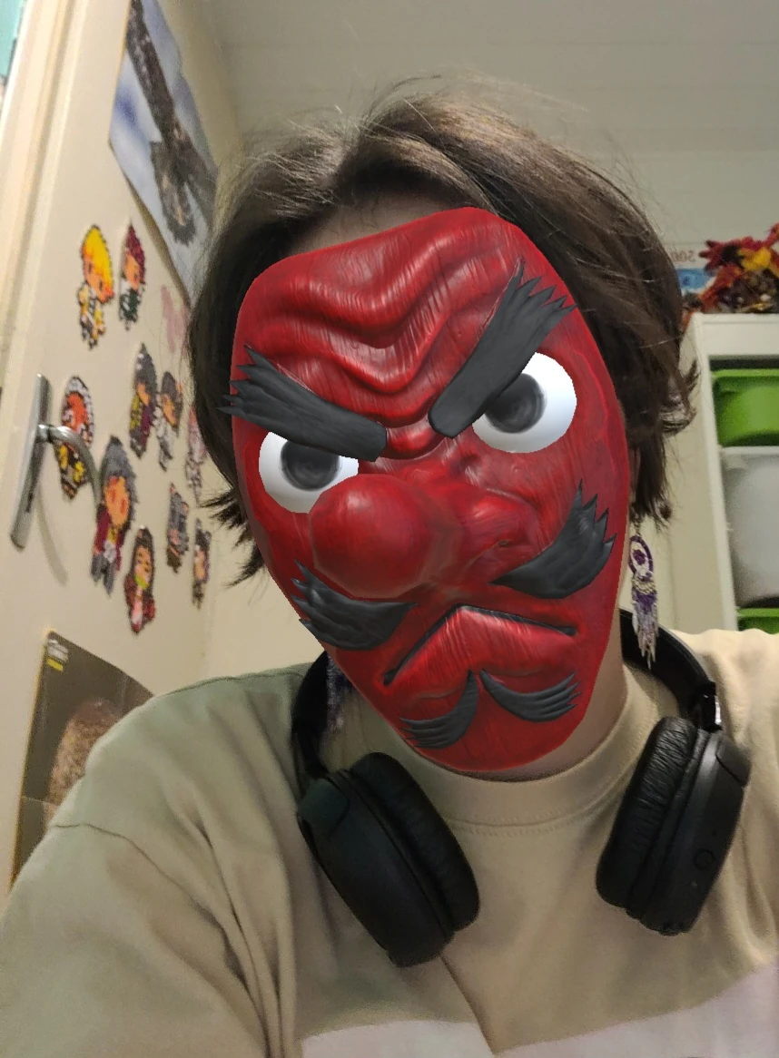 Just testing some demon slayer filter on tiktok | Fandom
