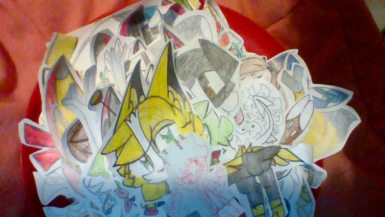 My poor FPE papercrafts | Fandom