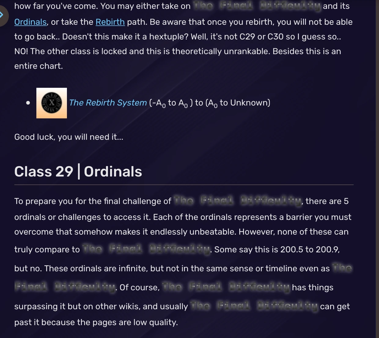 The final difficulty | Fandom