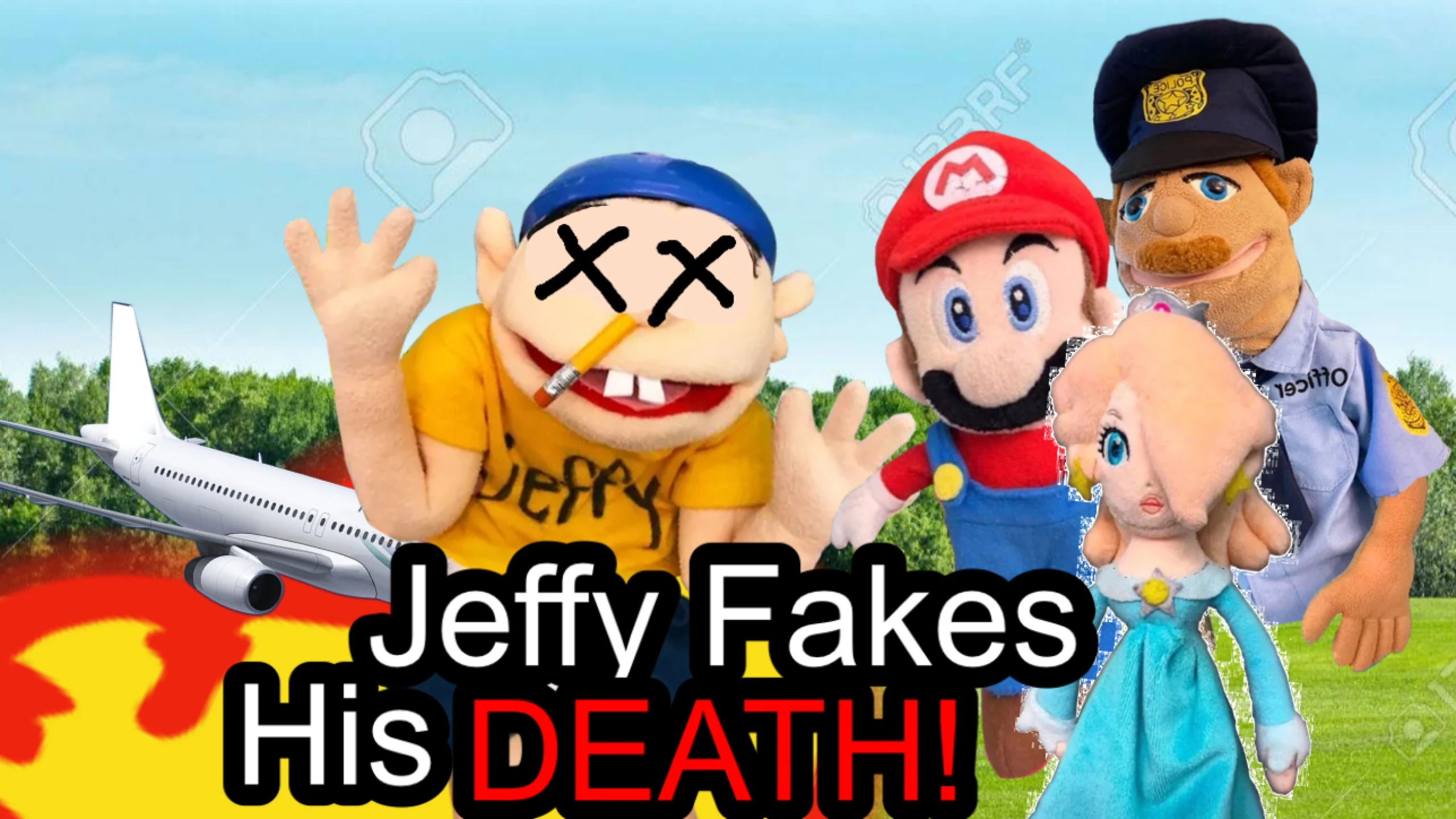 Jeffy Fakes His Death! Plush Remake | Fandom