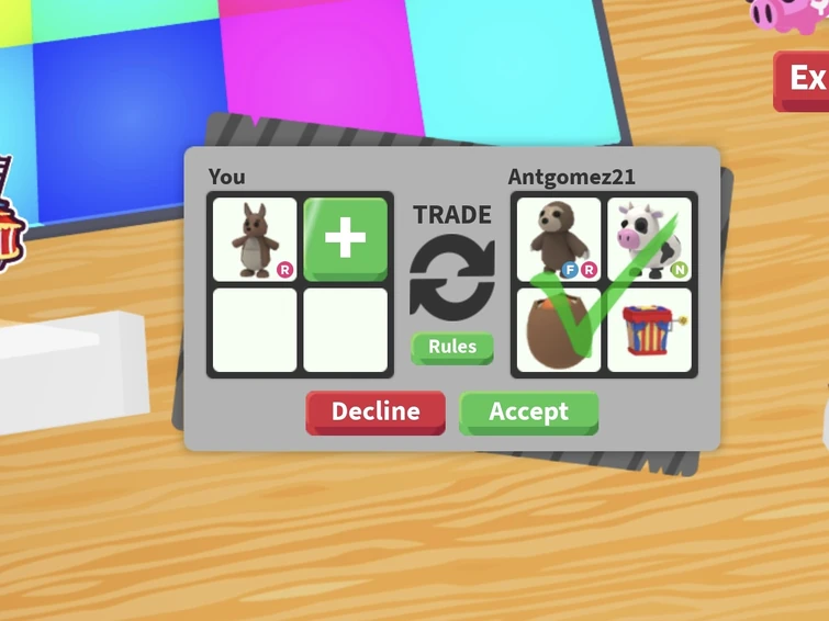 OLD ADOPT ME TRADES I DID! | Fandom