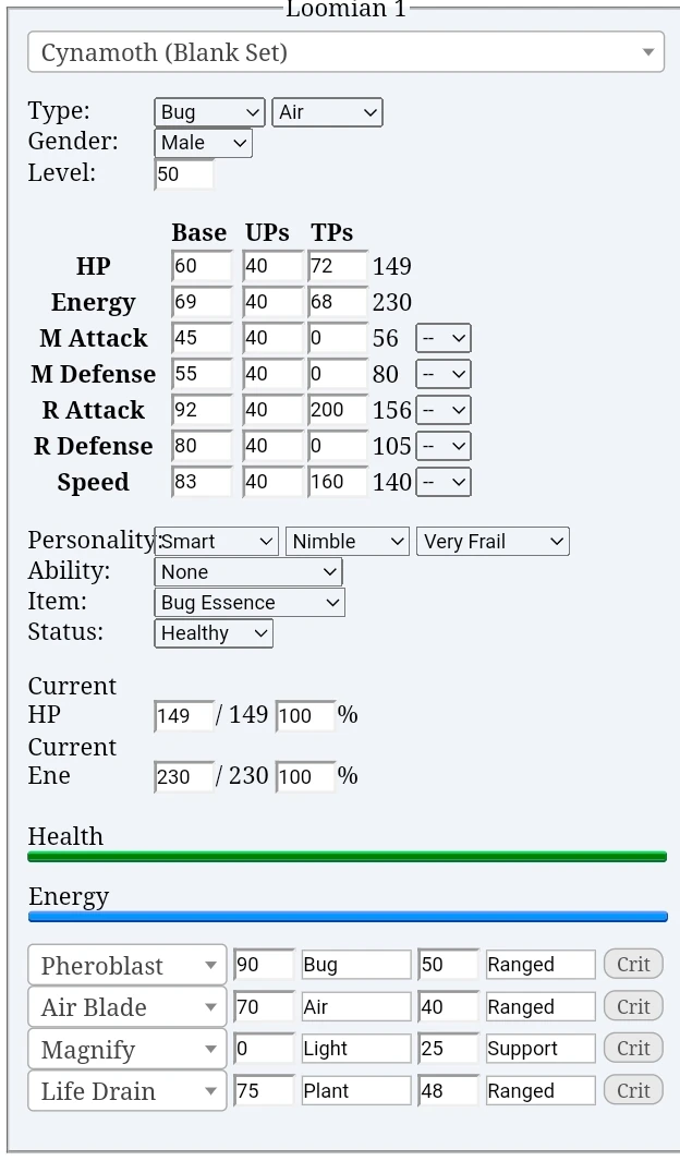 Cynamoth Set! | Fandom