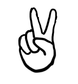 peace hand :) | Fandom